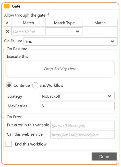 Gate Tool Warewolf Knowledge Base