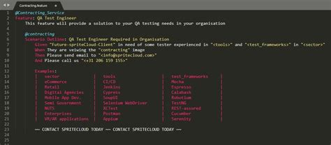 Spritecloud On Linkedin Testautomation Softwaretesting Qualityassurance Amsterdam Testing