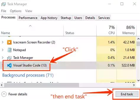 Fix Window Terminated Unexpectedly Error In Visual Studio Code