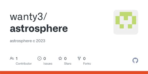 Github Wanty3astrosphere Astrosphere C 2023