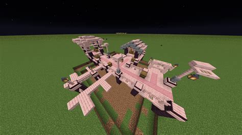 Minecraft Schematic Cherry Blossom Dock By Unknown