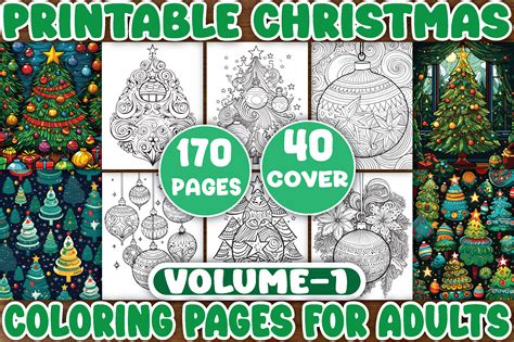 170 Printable Christmas Coloring Pages Graphic By Design Express