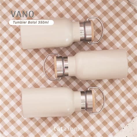 Jual New Tumbler Vacuum Insulated Bottle Ml Tahan Panas Dingin Dengan Handle Shopee Indonesia