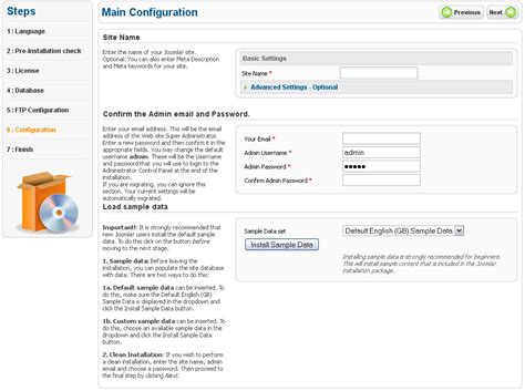 How To Install Joomla 16 Engine Template Monster Help