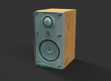 Small Speaker 3d Model Download Audio Devices On