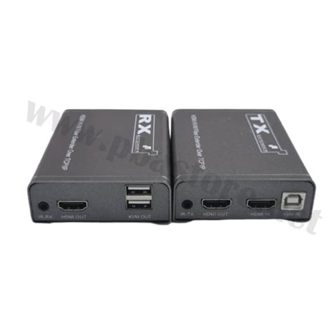 HDMI TO FIBER EXTENDER USB TX RX Shopee Thailand