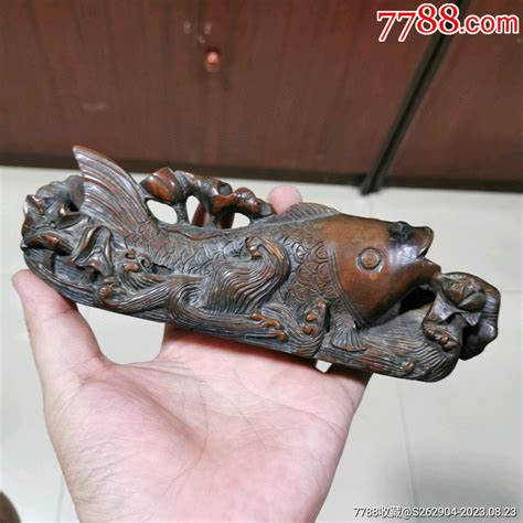 清代黄杨木雕笔架 价格3800元 Se95777560 笔架笔搁 零售 7788收藏收藏热线