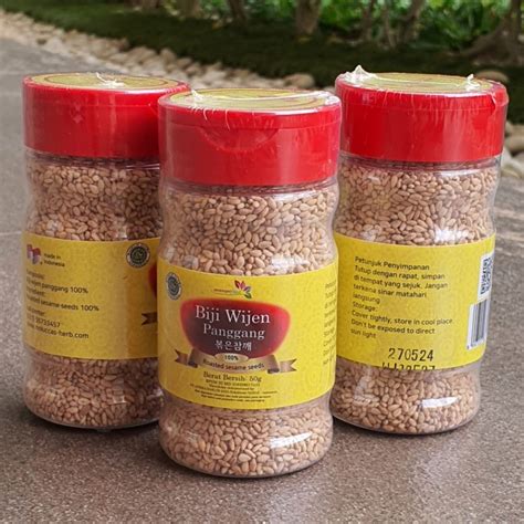 Jual Biji Wijen Panggang Roasted Sesame Seeds 50g Shopee Indonesia