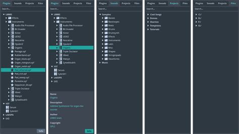 Improving Effect Plugin Selector Dialog · Issue 3799 · Lmms Lmms · Github