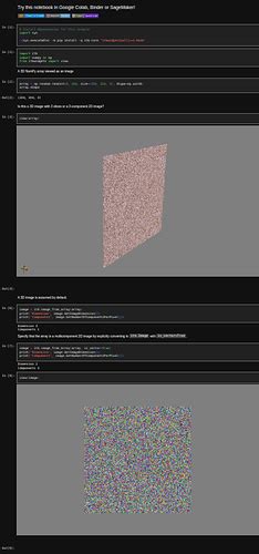 Viewer Show D Numpy Array With Colours Specified By Array Beginner Questions ITK