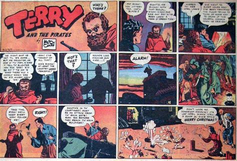 Milton Caniff Had A Special Appreciation For Soldiers At Christmastime