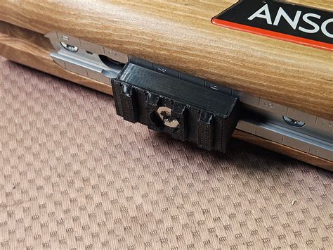 Anschutz Uit Rail Picatinny Adaptor Maple Custom Products