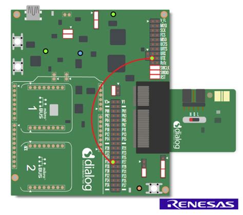 Uart Configuration Da14531mod Bluetooth Low Energy Renesas Wireless Connectivity Renesas