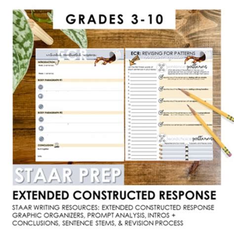 Ecr Extended Constructed Response Writing Resources By In Between The Lattes