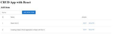 React Crud App Tutorial With Mui 5 Frontendshape