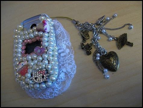 Cell Phone Case Made Of Pearls And More