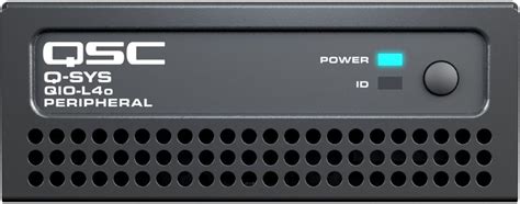 Q Sys Qio L4o Daisy Chainable Peripheral With 4 Line Outputs