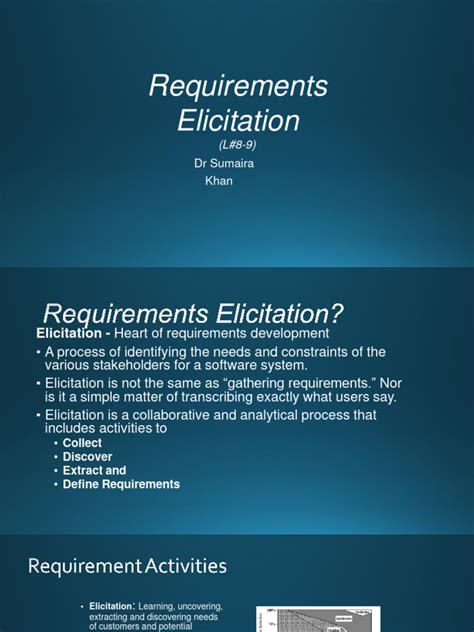 L7 8 Reqs Elicitation Download Free Pdf Software Prototyping