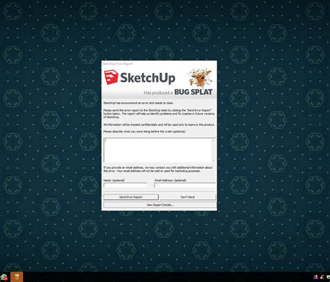 Help Sketchup Startup Errors And Crashing Sketchup Sketchup Community