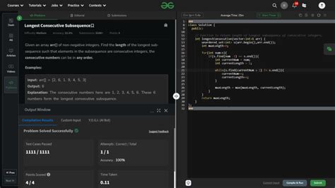 Gfg160 Geekstreak2024 Gfg160 Codingjourney Dsa Tishang Patel