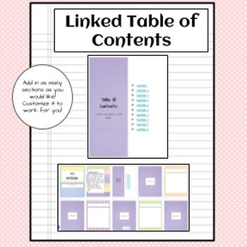 Simple Notebook Template Digital Or Printable FREEBIE Google