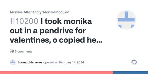 I Took Monika Out In A Pendrive For Valentines O Copied Her From The