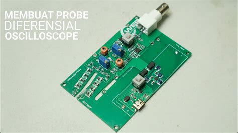 differential oscilloscope probe schematic probe differential