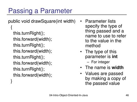 Ppt Introduction To Object Oriented Programming In Java Powerpoint Presentation Id674728