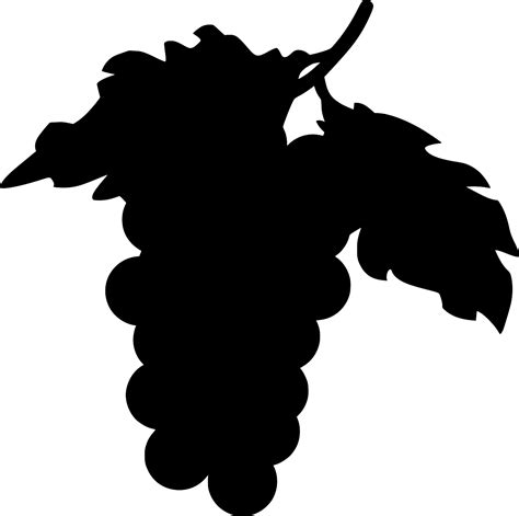 Svg 식품 포도 나무 포도 덩굴 무료 Svg 이미지 및 아이콘 Svg Silh