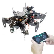 Adeept Hexapod Spider Robot Kit For Arduino With Android APP Crawling STEAM Robot Oz Robotics