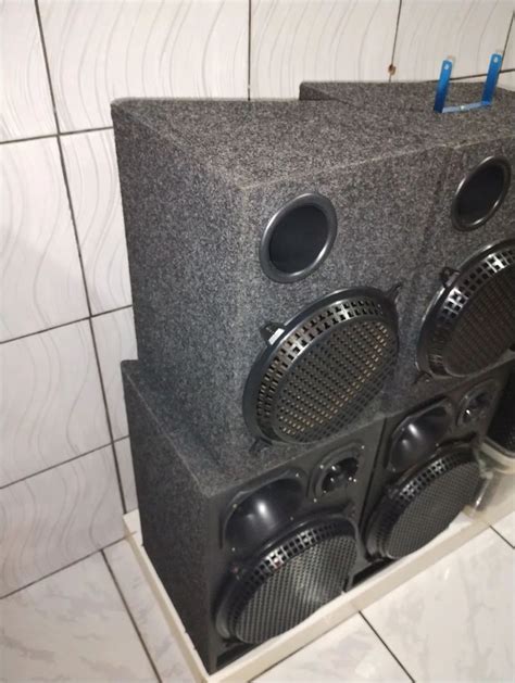 Caixas De Som Potentes Ótima Qualidade Equipamentos E Acessórios De Som Aracy Juiz De