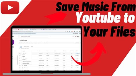 How To Save Music From Youtube To Your Files Download Music From Youtube To Your Files In