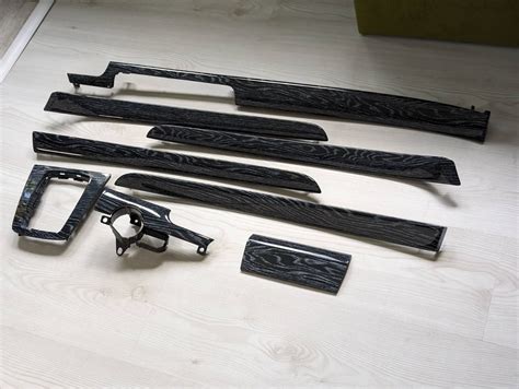 Интериорни лайсни за Ауди А4 Б6 Б7 Audi A4 B6 B7 черно дърво гр Варна Северна промишлена зона