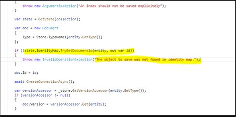 Getting Systeminvalidoperationexception The Object To Update Was Not