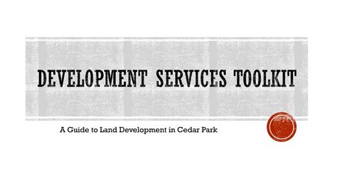 Development Services Toolkit Pdf Development Services Toolkit Pdf