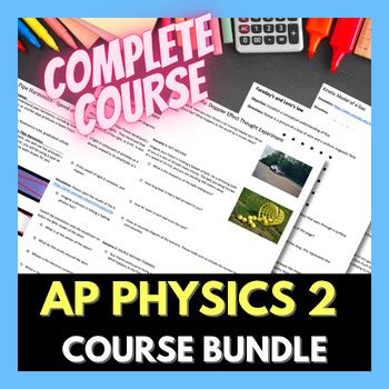 AP Physics Course Bundle By Exploration Science TPT