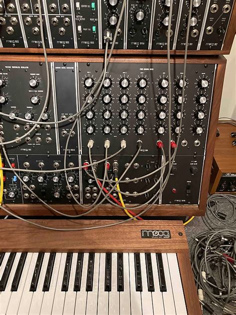 Moog System IIIC 2017 Natural Piano For Sale Denmark Street Guitars