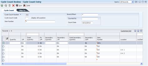 Cycle Count Sheet Template Koleksi Gambar