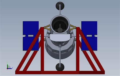 哈勃太空望远镜模型图纸免费下载 懒石网