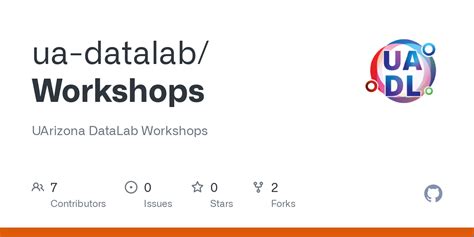 GitHub Ua Datalab Workshops A Repository For All Materials Used For