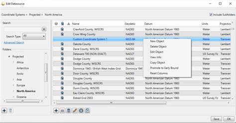 Browsing The Geodetic Datasource