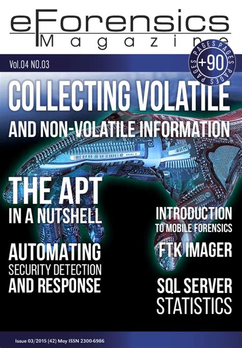 Collecting Volatile And Non Volatile Information EForensics