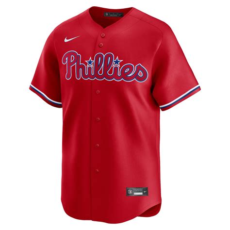 Jt Realmuto Philadelphia Phillies Red Alternate Limited Jersey