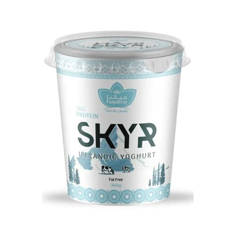 Hayatna Skyr Icelandic Yogurt 360g Sharjah Co Operative Society
