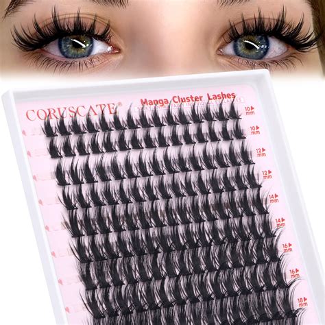 Coruscate Manga Cluster Lashes Fairy Wispy Individual Eyelashes Anime