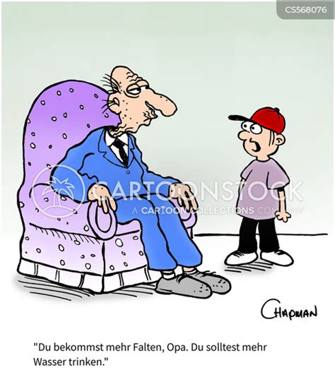 Cartoons Und Karikaturen Mit Opa