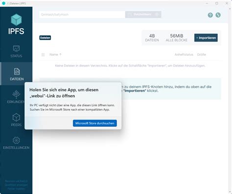 Windows No App For Link Webui · Issue 2545 · Ipfsipfs Desktop · Github