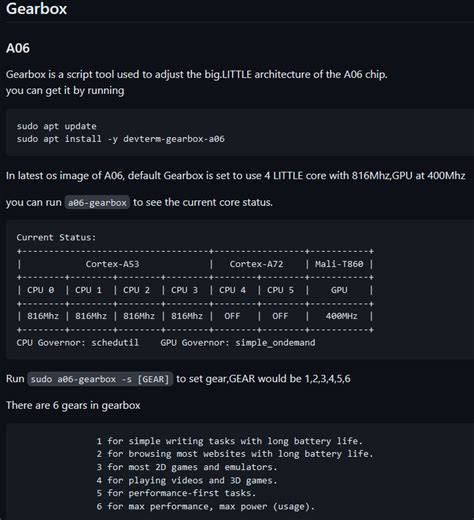 a06 4 cores only by default this seems normal uconsole clockworkpi