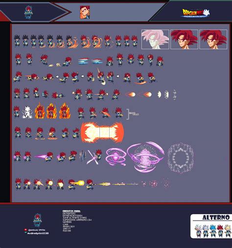 Andres Kakarot Ssg Sprite Sheet Ulsw2 By Andreslyrics8110 On Deviantart