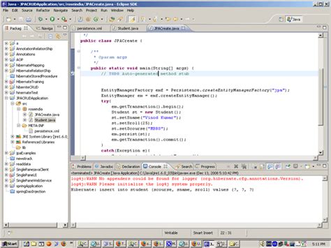 Creating And Running The Jpa Crud Application